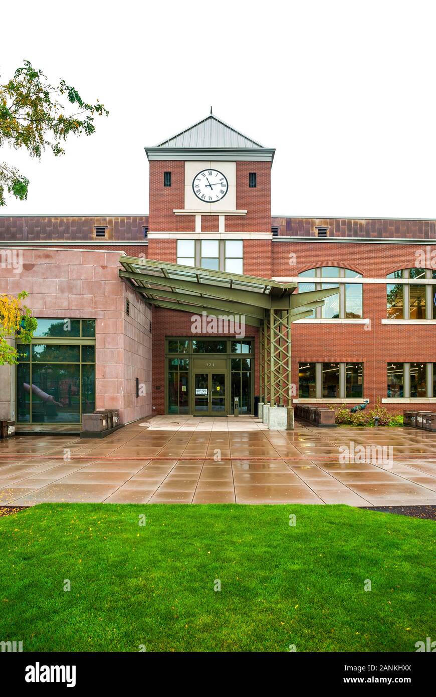 Library window rain hi-res stock photography and images - Alamy