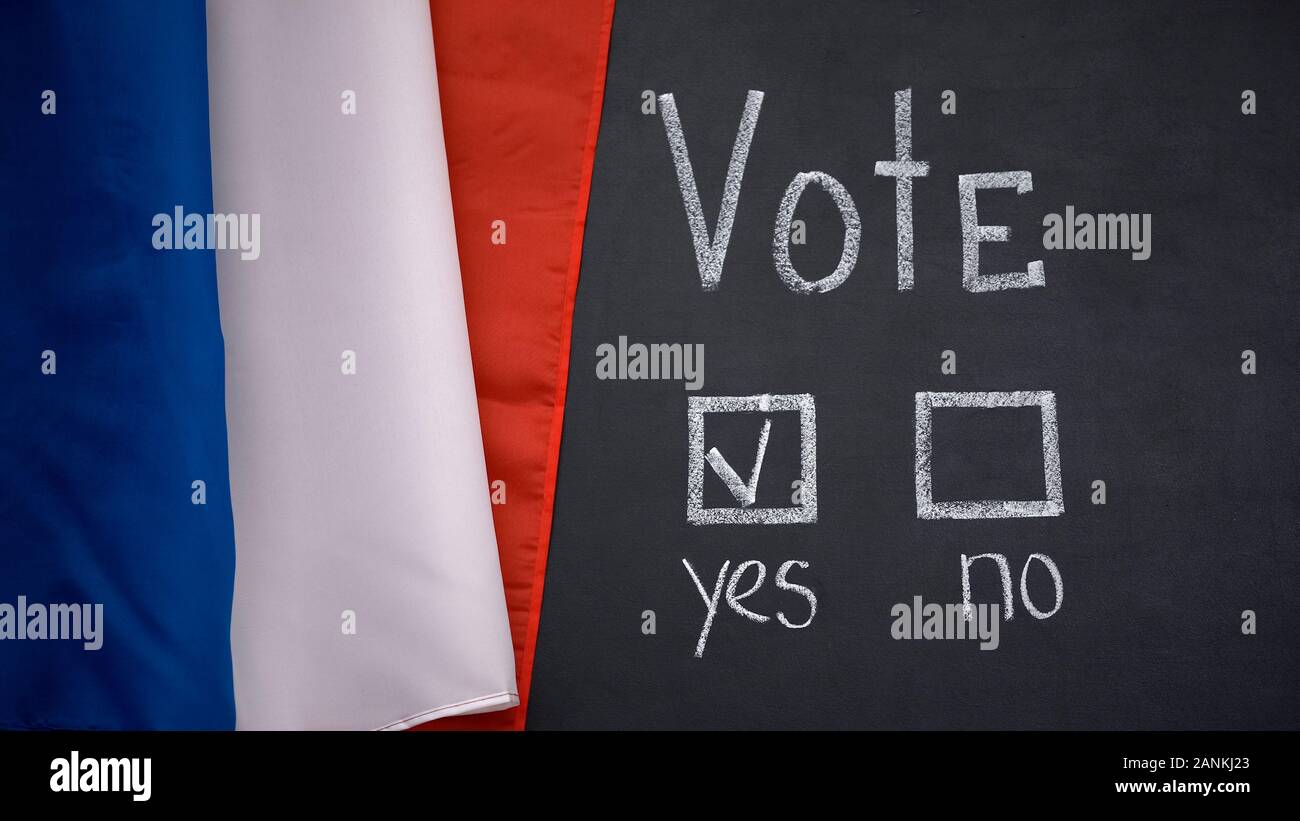 Voting form france hi-res stock photography and images - Alamy