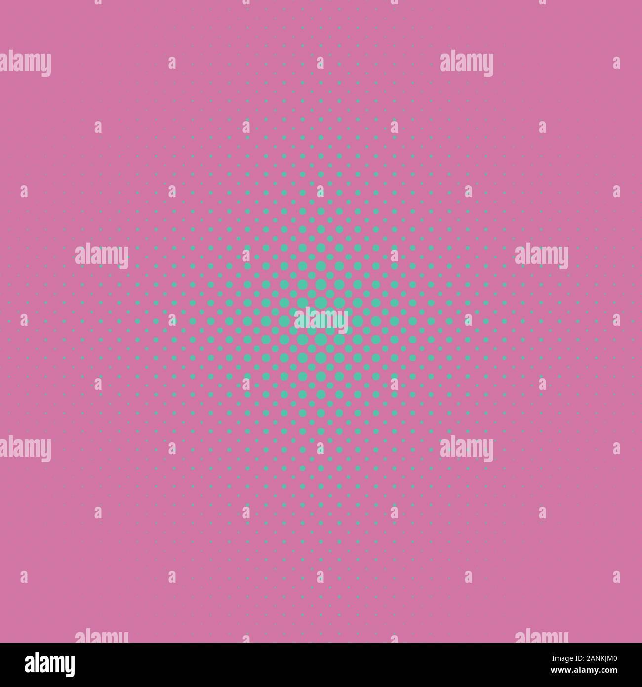 Color Halftone Dot Pattern Background Abstract Geometrical Vector Template Graphic Design