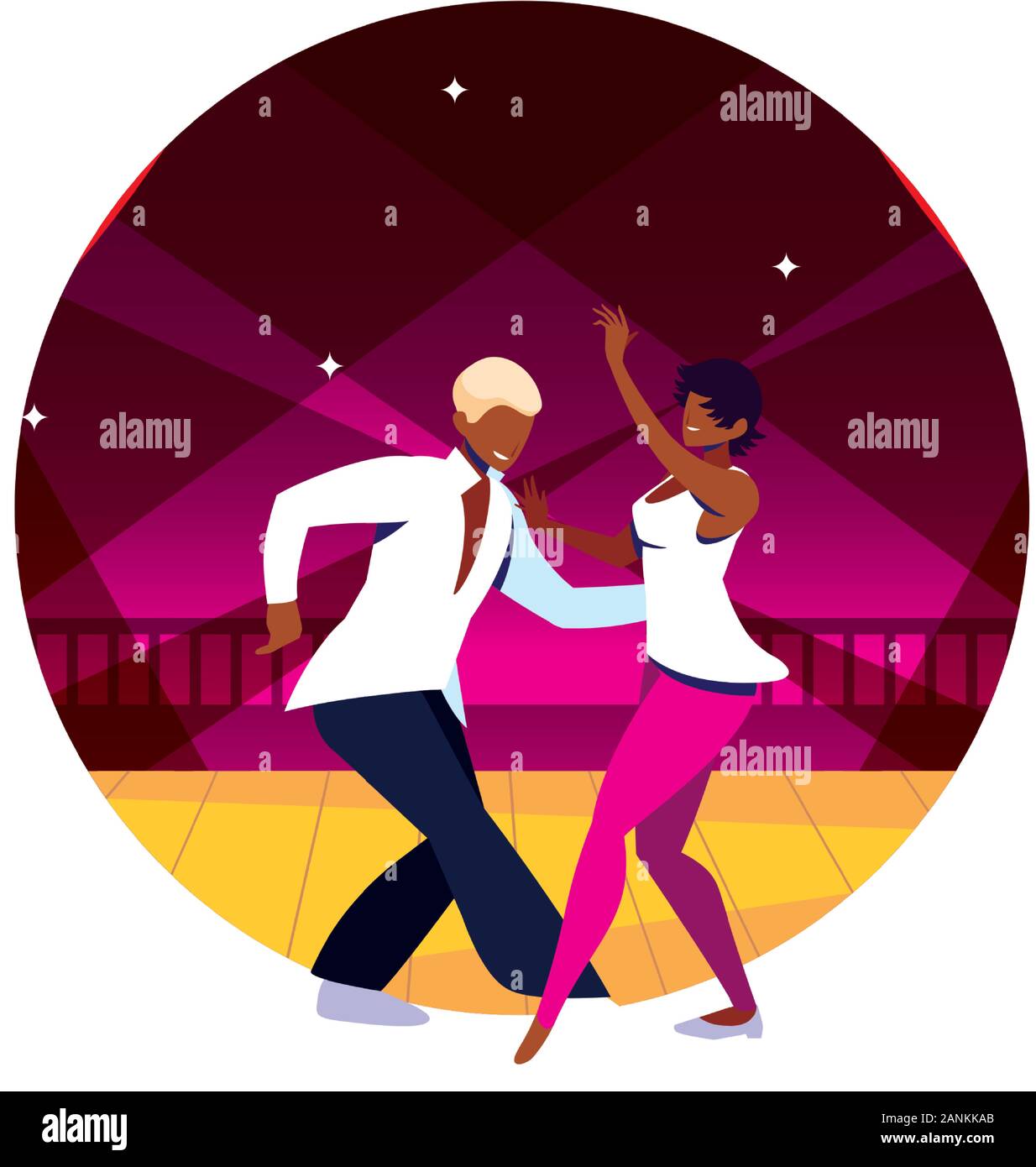 Night club dance floor Cut Out Stock Images & Pictures - Alamy