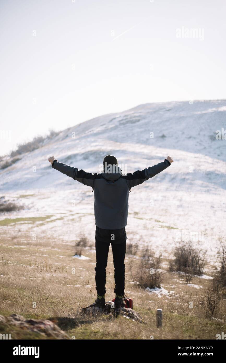 Man Spreading High Resolution Stock Photography and Images - Alamy