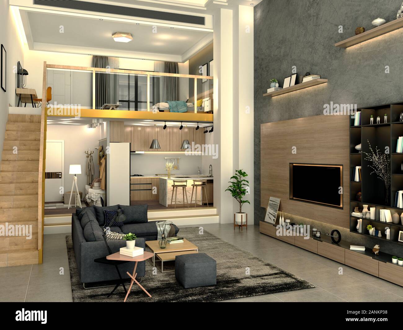 Modern villa residence hi-res stock photography and images - Alamy