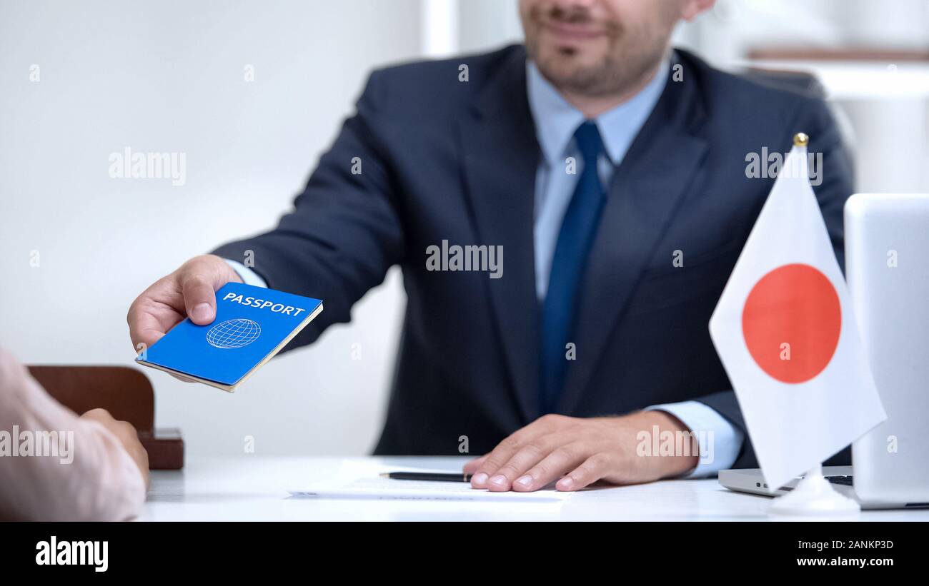 Japan Passport Stock Photos & Japan Passport Stock Images - Alamy
