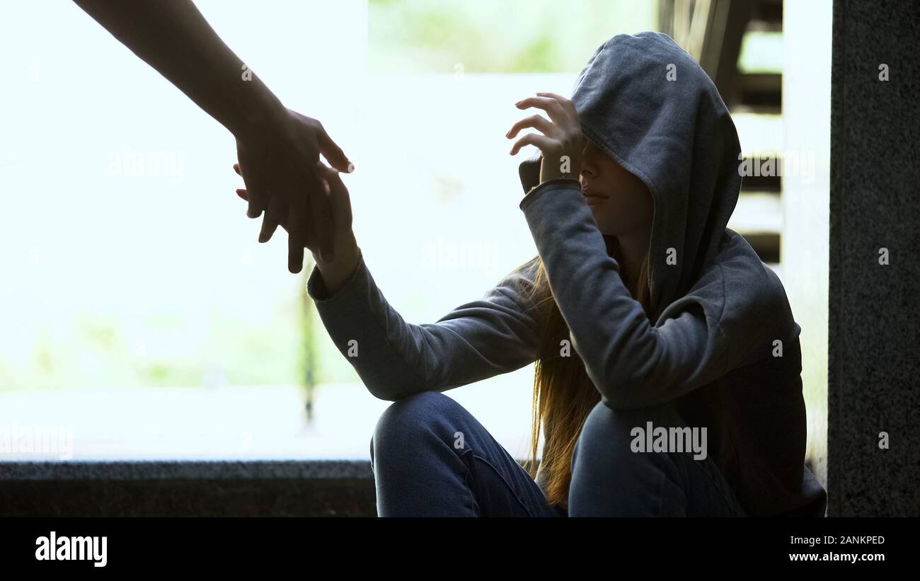 Depressed teen hi-res stock photography and images - Alamy