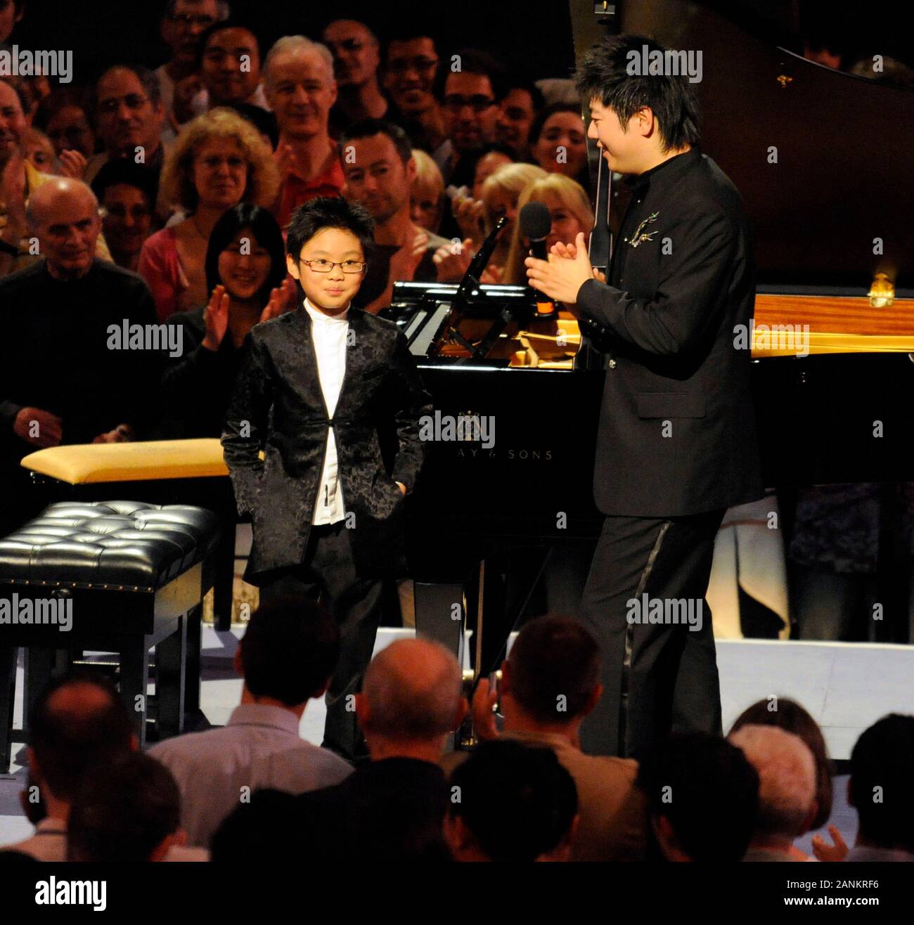 American music prodigy 9 year old Marc Yu performing at the BBC proms ...