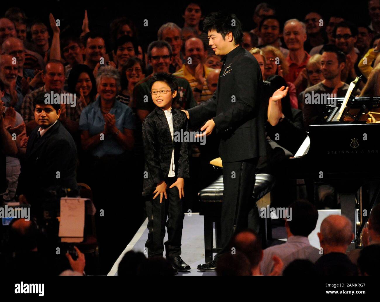 American music prodigy 9 year old Marc Yu performing at the BBC proms ...