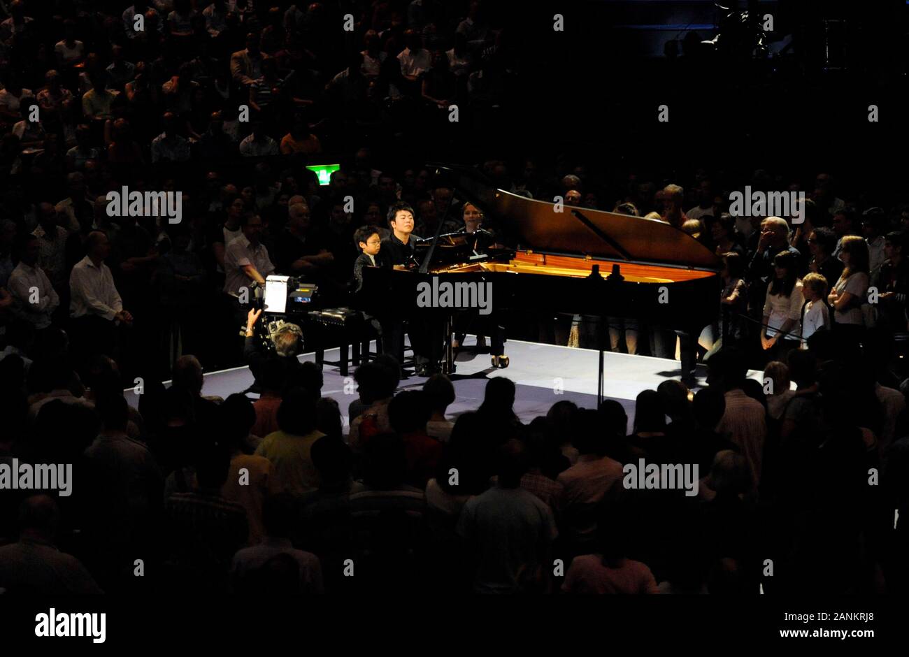 American music prodigy 9 year old Marc Yu performing at the BBC proms ...