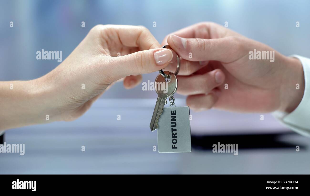 Key to fortune hi-res stock photography and images - Alamy