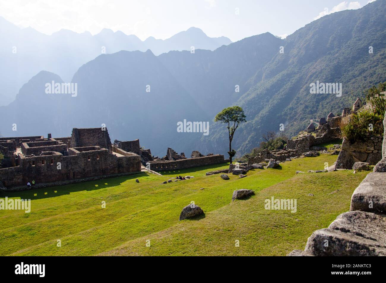 The lost Incan city Macchu Picchu, which was abandoned completely for ...