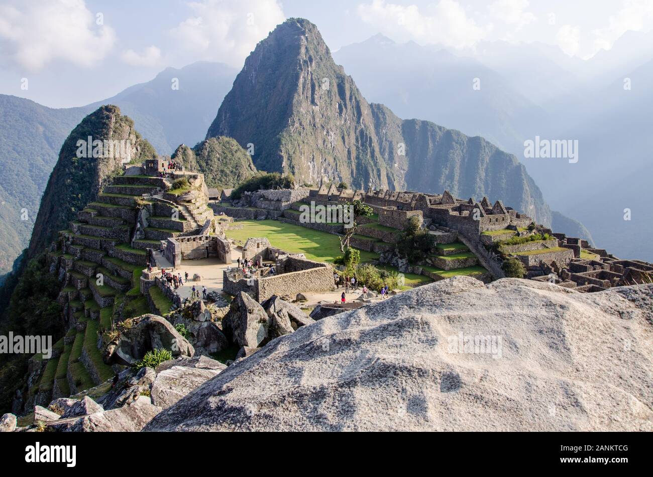 The lost Incan city Macchu Picchu, which was abandoned completely for ...