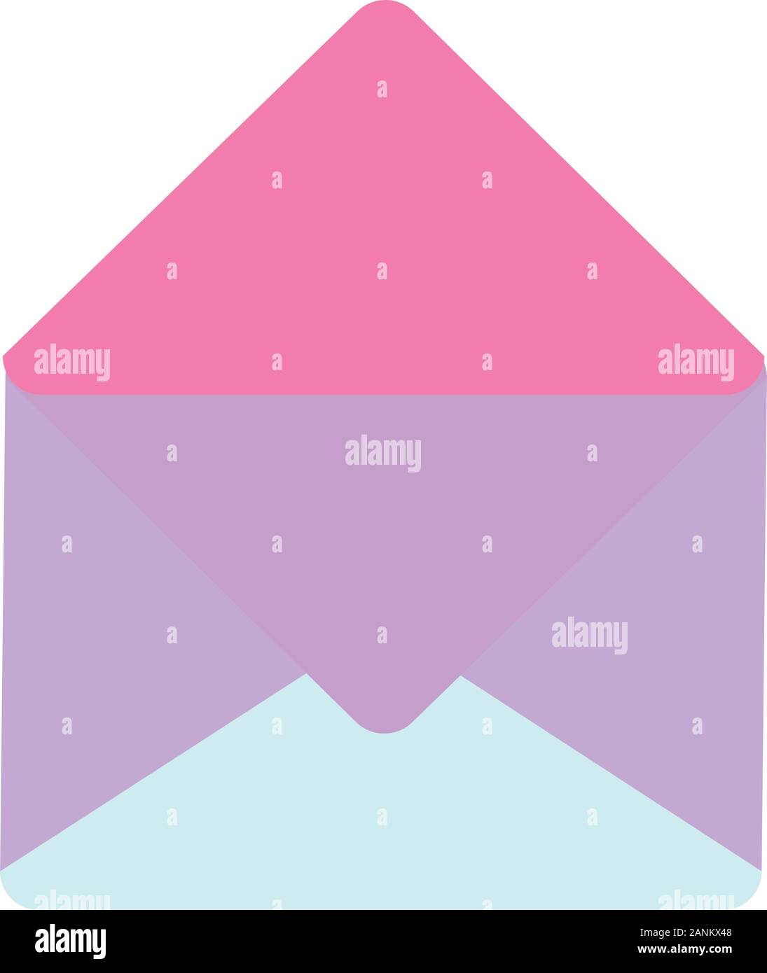 envelope mail message letter correspondence icon vector illustration ...