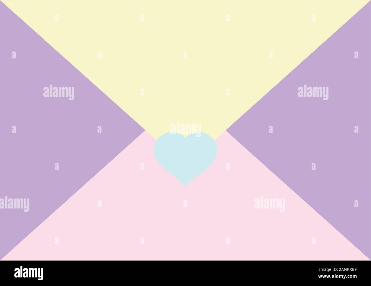 happy valentines day, mail envelope letter card love vector ...