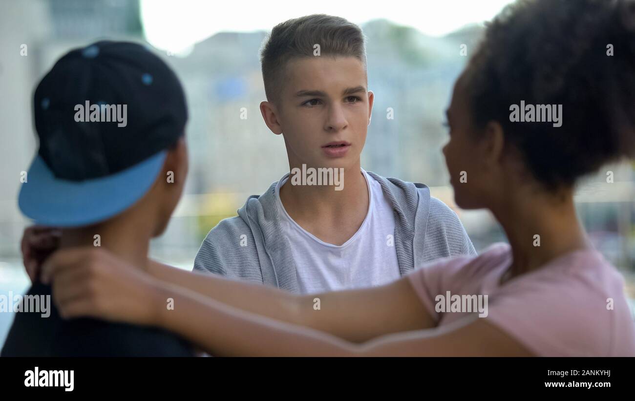 Sad shocked young teenage hi-res stock photography and images - Alamy