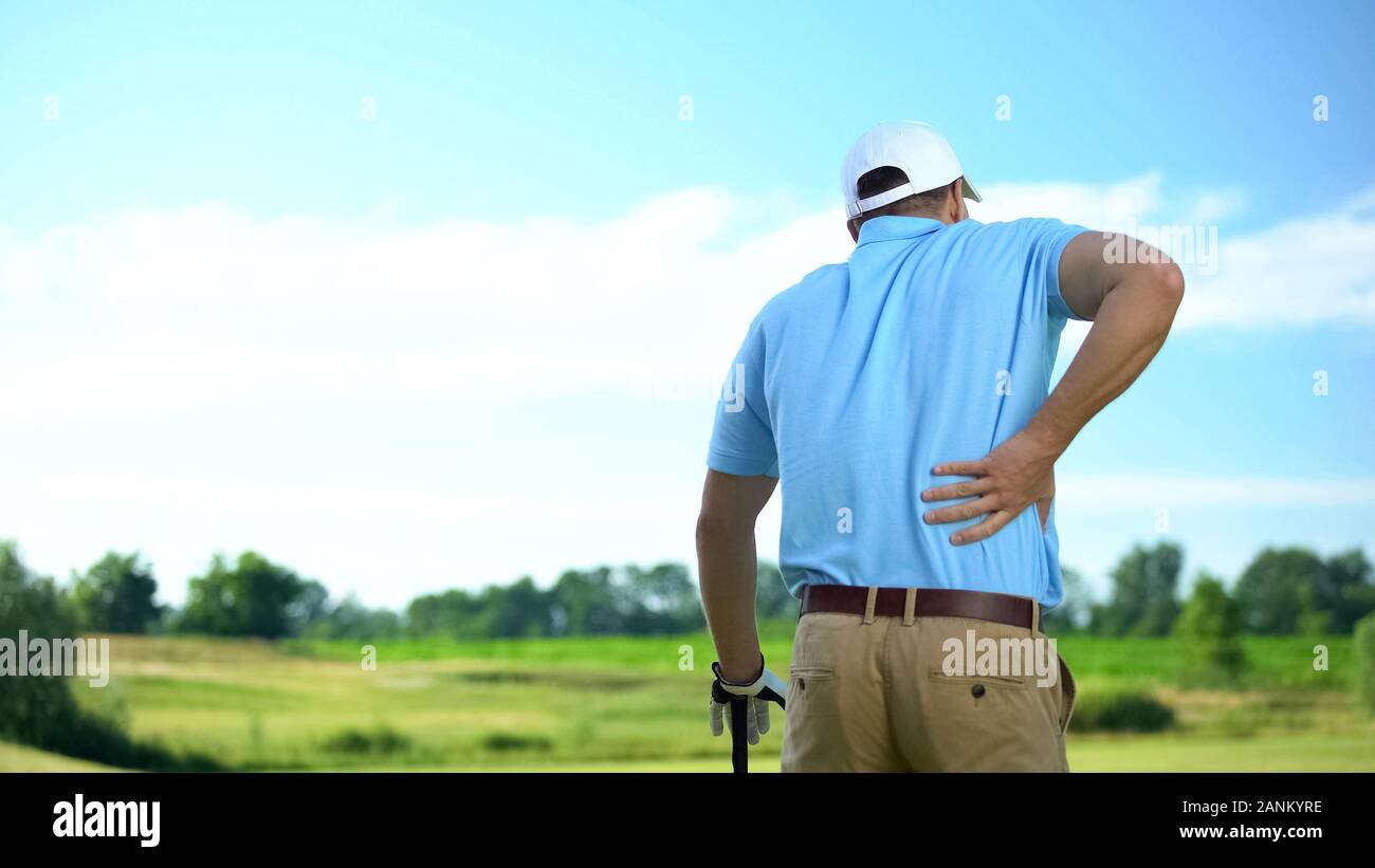 Male golf player hi-res stock photography and images - Alamy