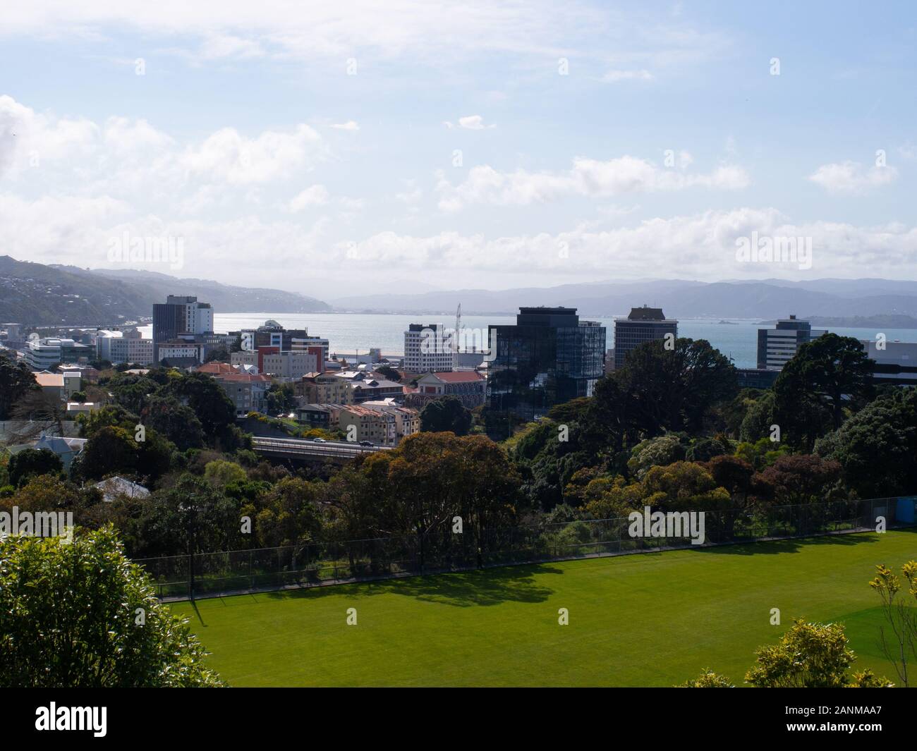 Scenic Wellington Landscape On A Fine Day Stock Photo - Alamy