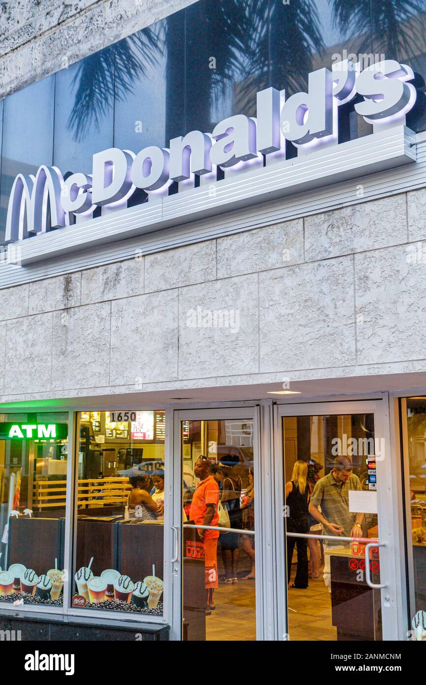 Mcdonalds restaurant on the beach hi-res stock photography and images ...