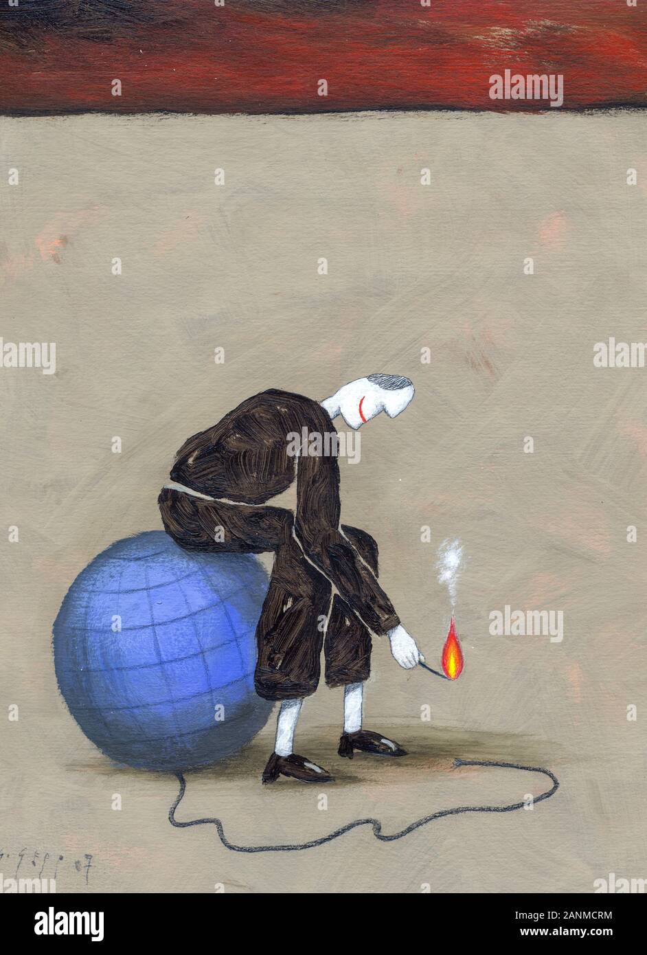 Globus welt cartoon hi-res stock photography and images - Alamy