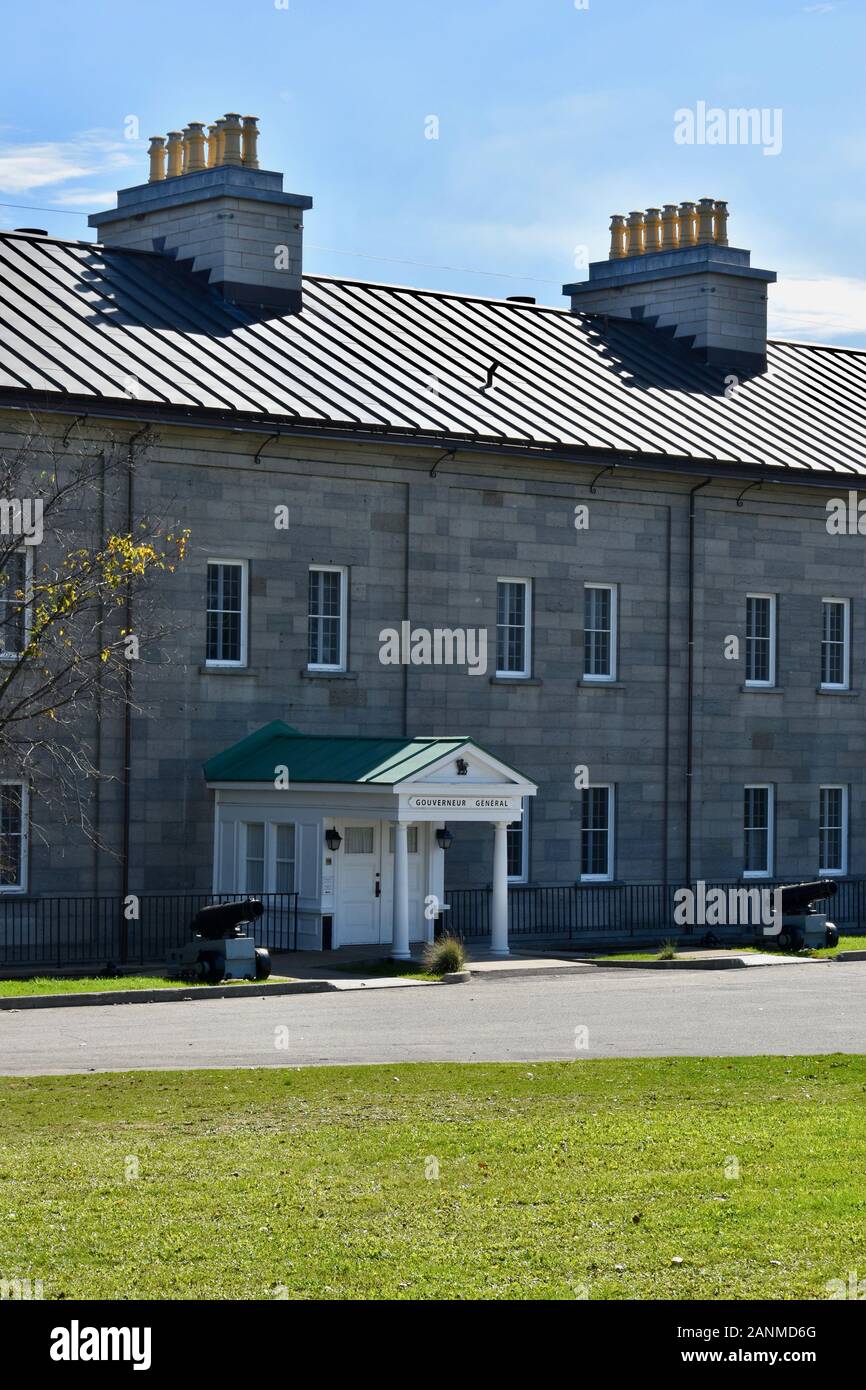 Residence of the Governor General of Canada at the Citadelle of Quebec ...
