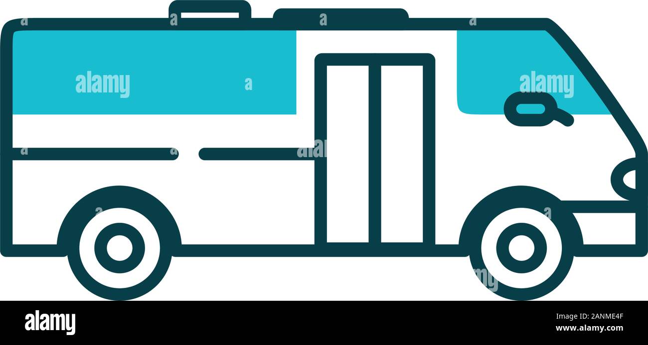 Isolated van car vehicle vector design Stock Vector Image & Art - Alamy