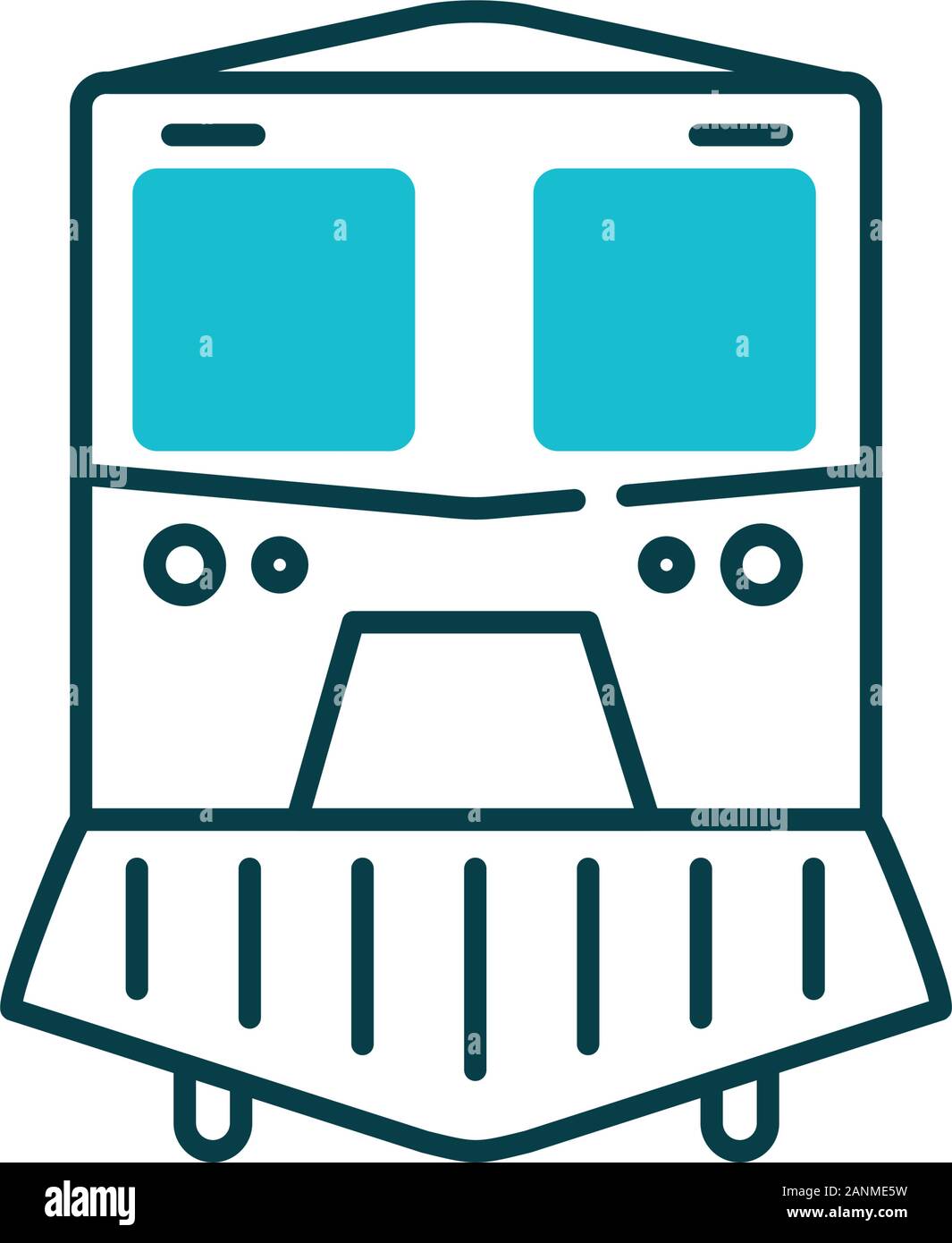 Fast moving passenger train Stock Vector Images - Alamy