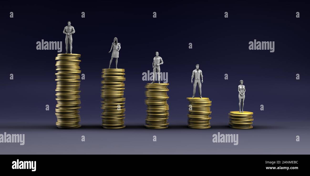 Shrinking Wealth and Reduced Spending Power as Concept Stock Photo - Alamy