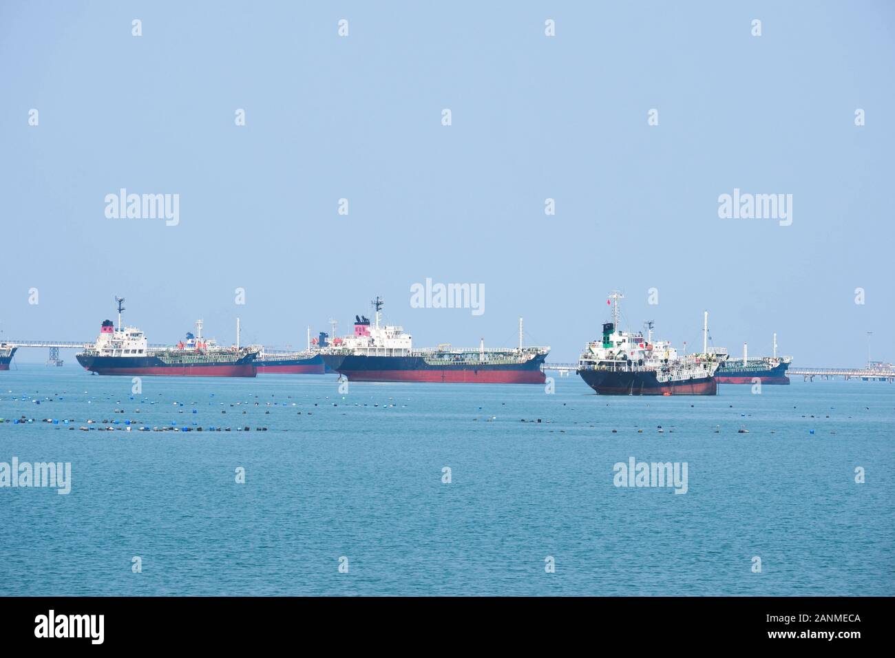 Cargo ship for international import and export Stock Photo - Alamy