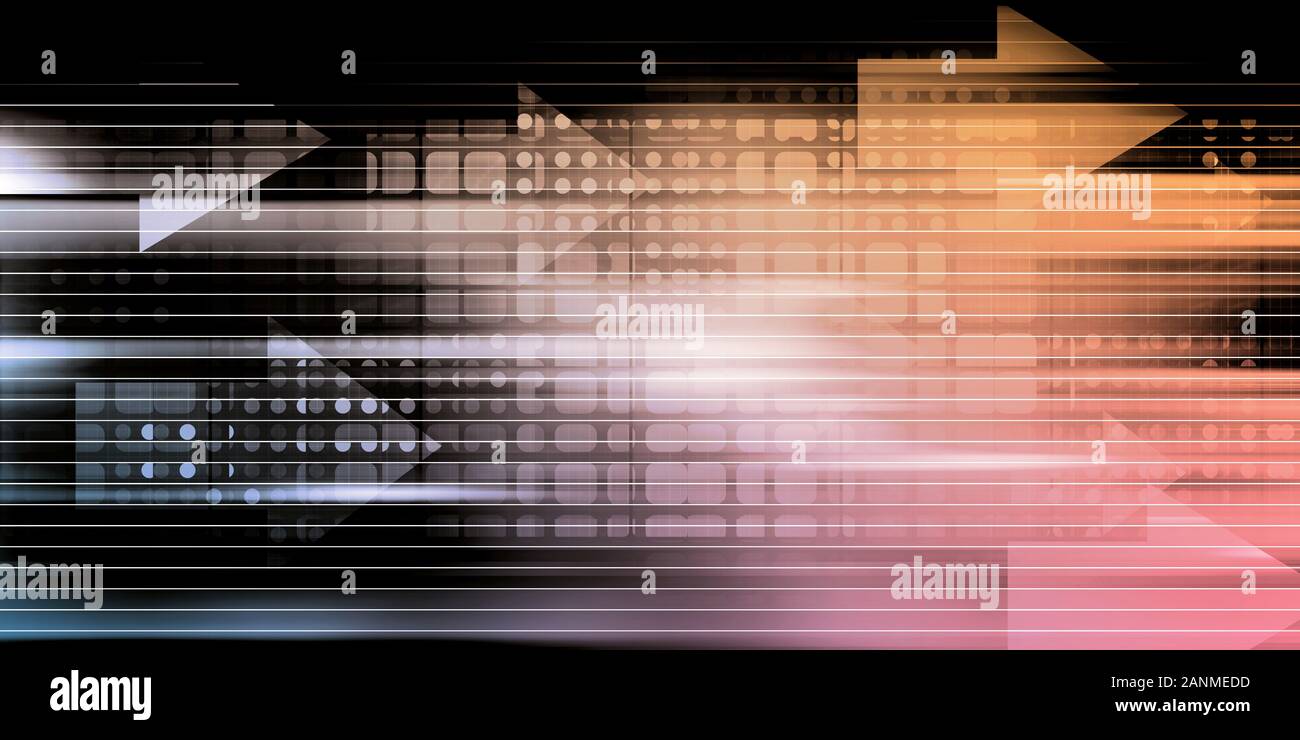 Worldwide Computer Connectivity and Mobility as Art Stock Photo - Alamy
