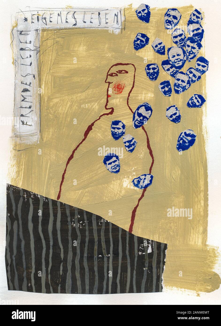 Leben cartoon hi-res stock photography and images - Alamy