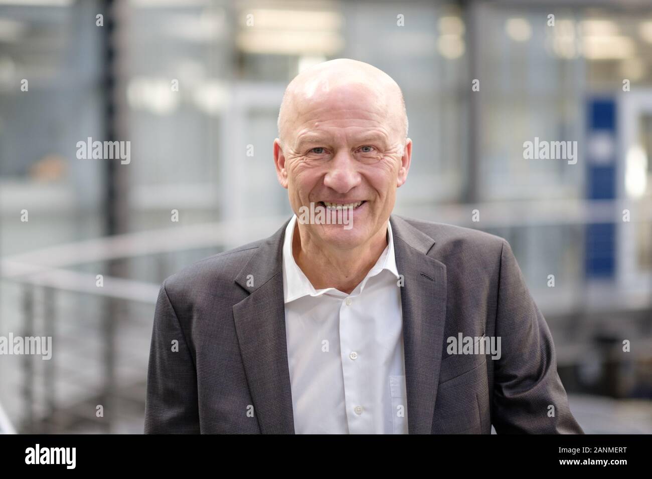 Wolfsburg, Germany. 15th Jan, 2020. VW CFO Frank Witter is about to ...