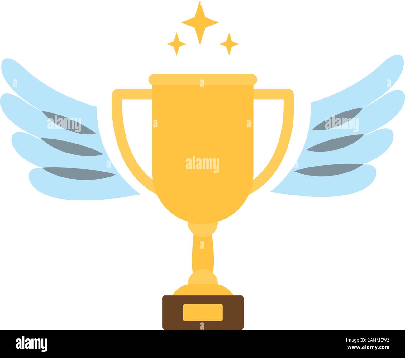 Trophy winner wings isolated hi-res stock photography and images - Alamy
