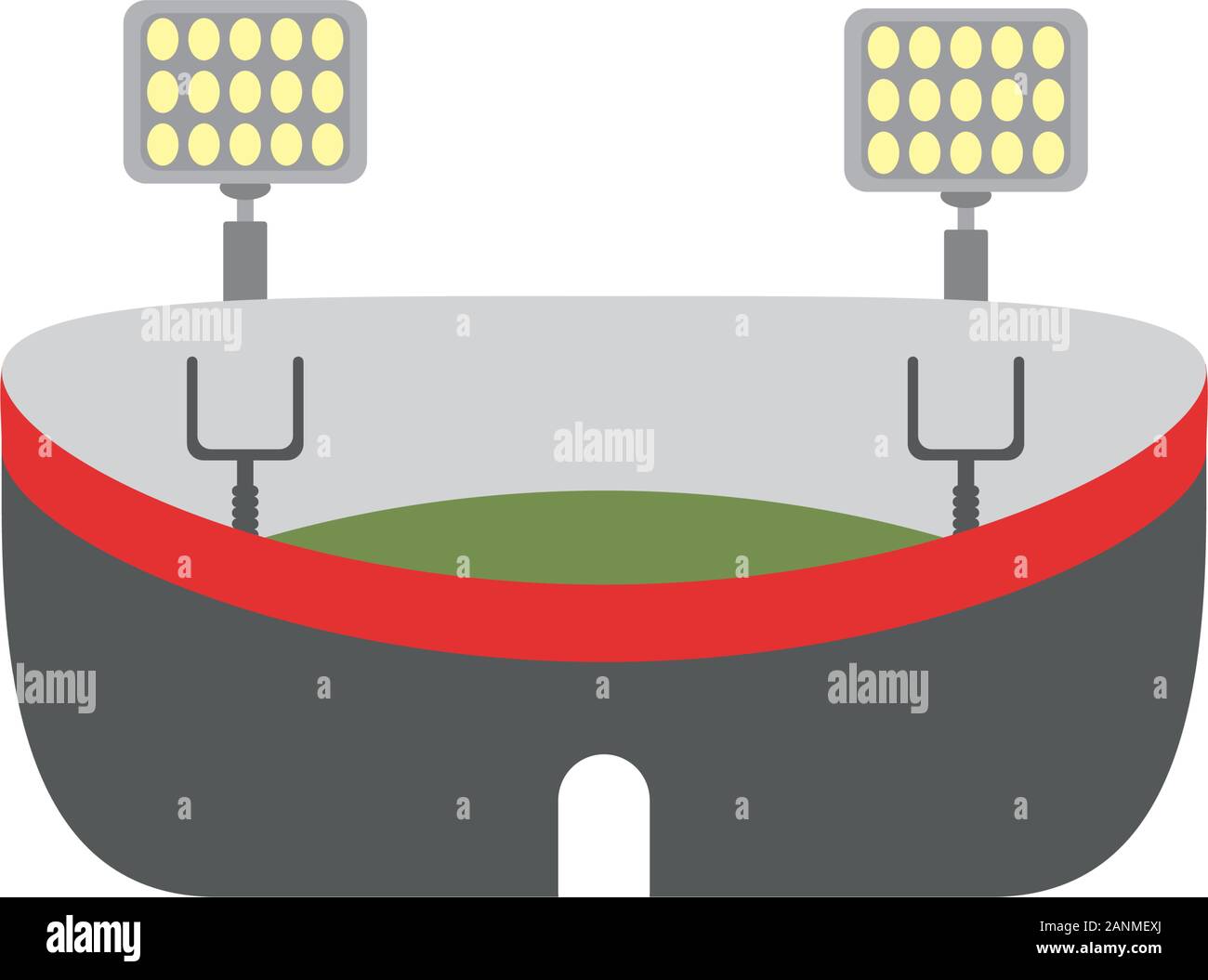 Football lights Stock Vector Images - Alamy