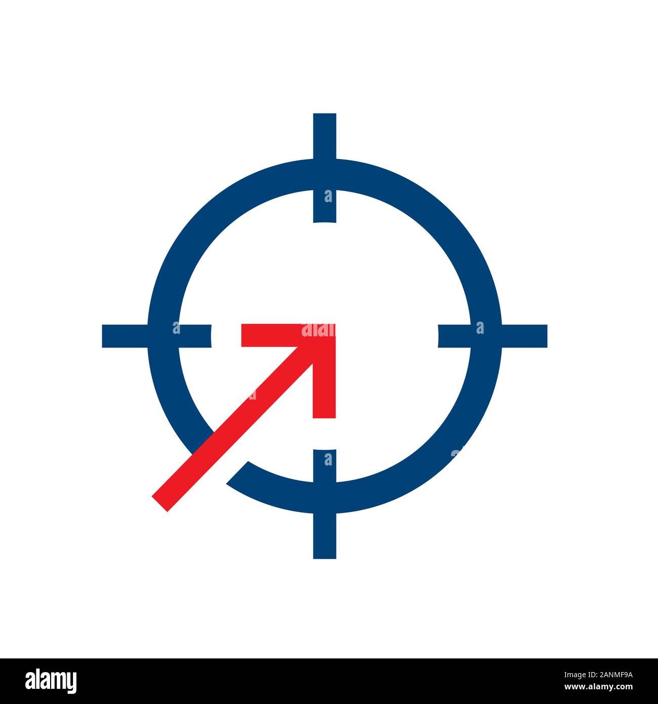 Arrows and targets Stock Vector Images - Alamy