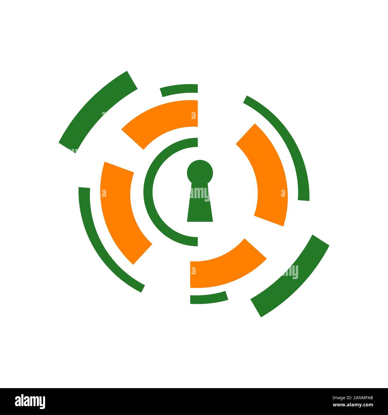 Cyber security logo Stock Vector Images - Alamy