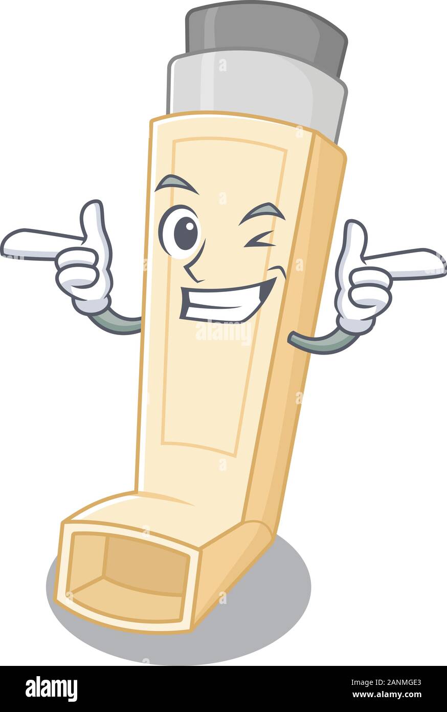 Purple inhaler Stock Vector Images - Alamy