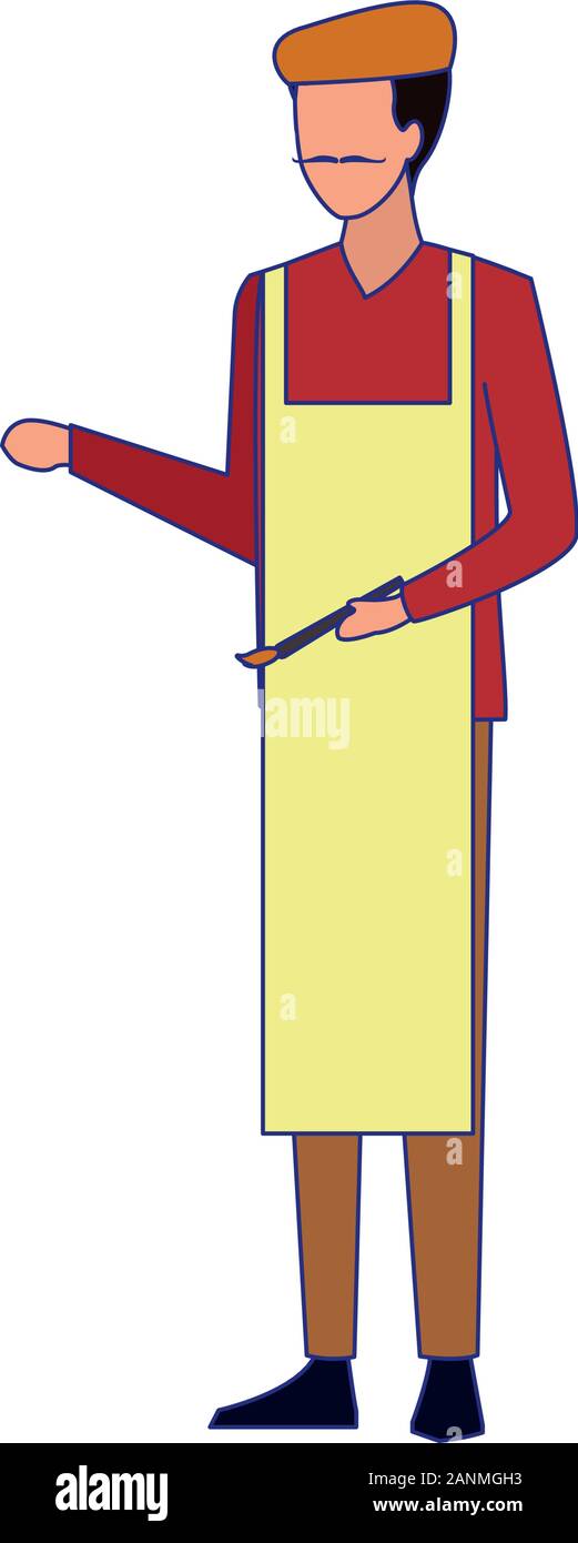 artist man standing icon Stock Vector Image & Art - Alamy