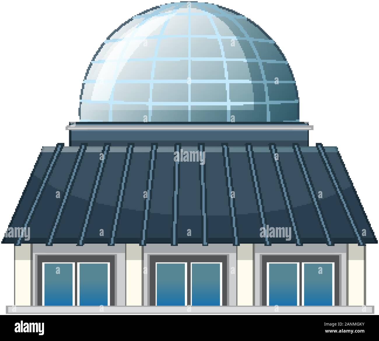 Dome roof construction Stock Vector Images - Alamy