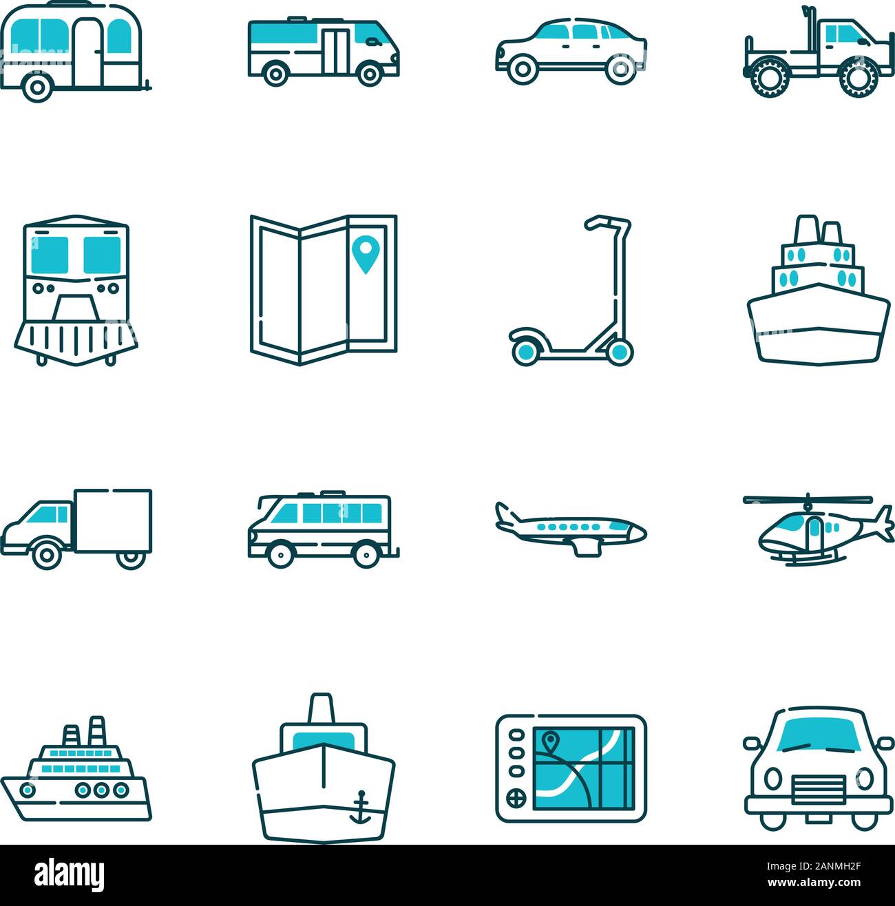 Driving car passenger map Stock Vector Images - Alamy