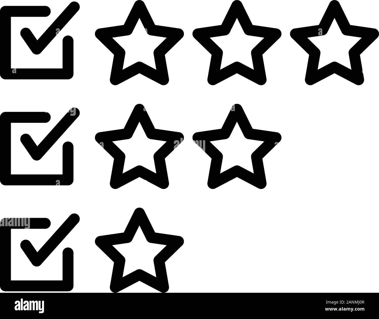 Online survey icon, outline style Stock Vector Image & Art - Alamy