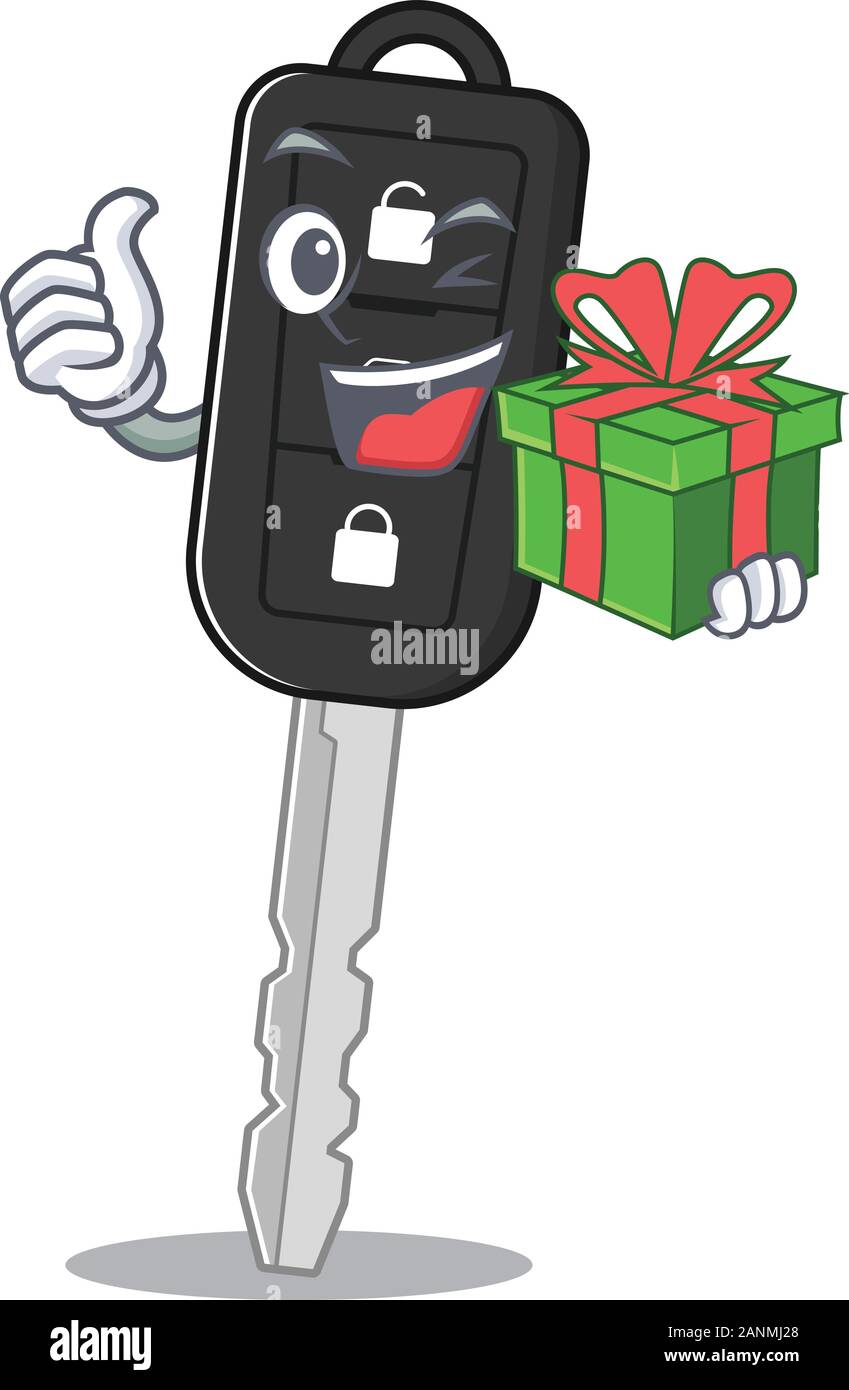 Car key gift box isolated hi-res stock photography and images - Alamy
