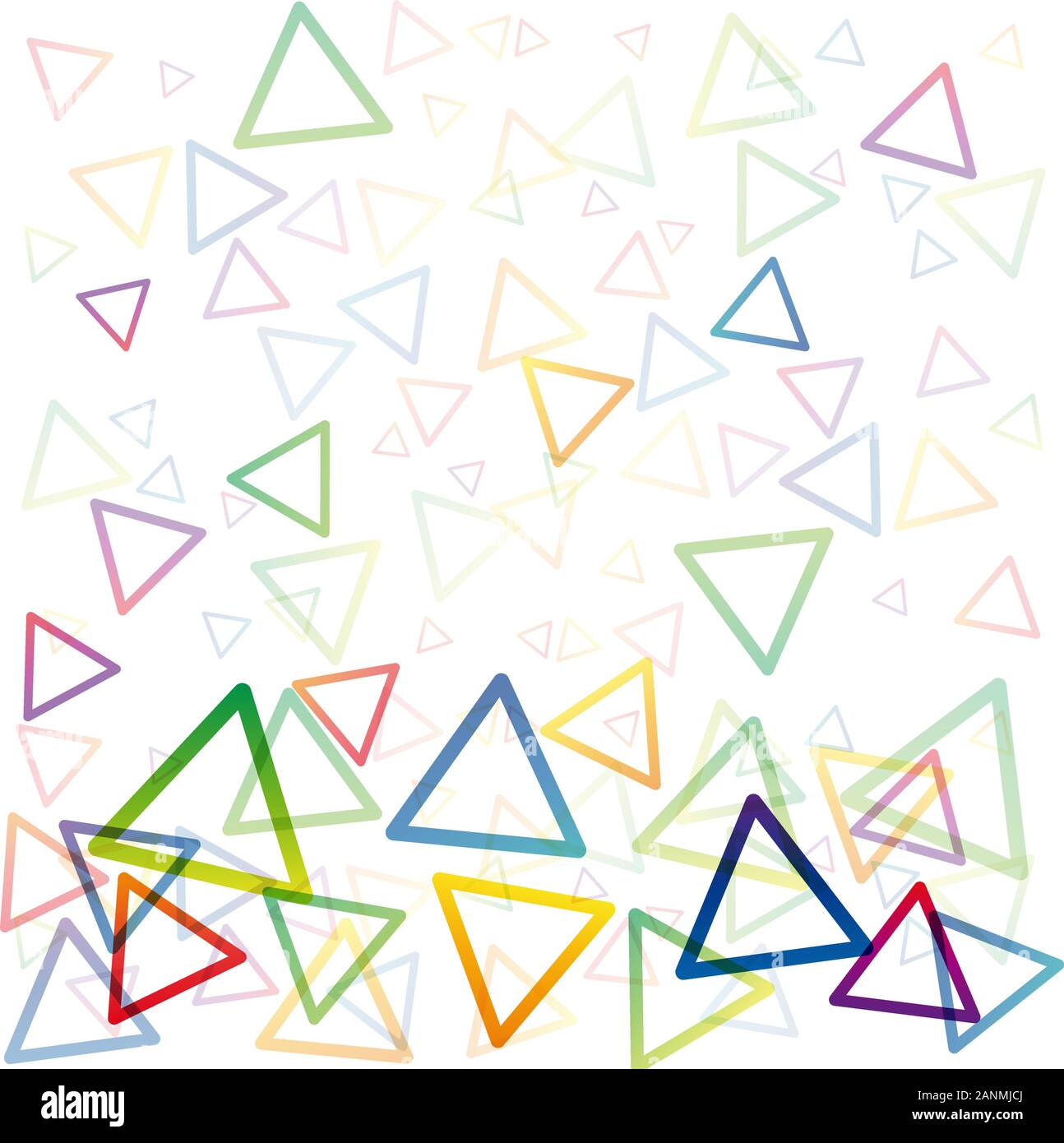 Vector illustration triangle Stock Vector Image & Art - Alamy