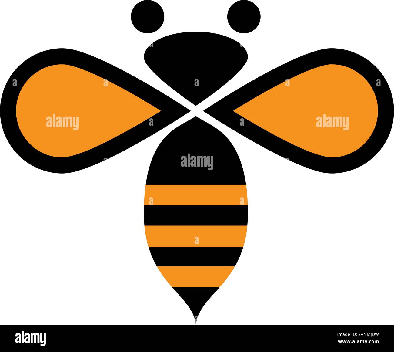 Vector sign bee Stock Vector Image & Art - Alamy