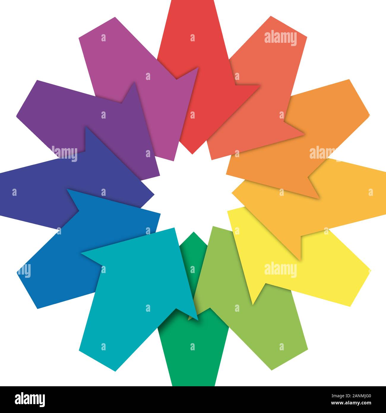 Arrows, team work Stock Vector Images - Alamy