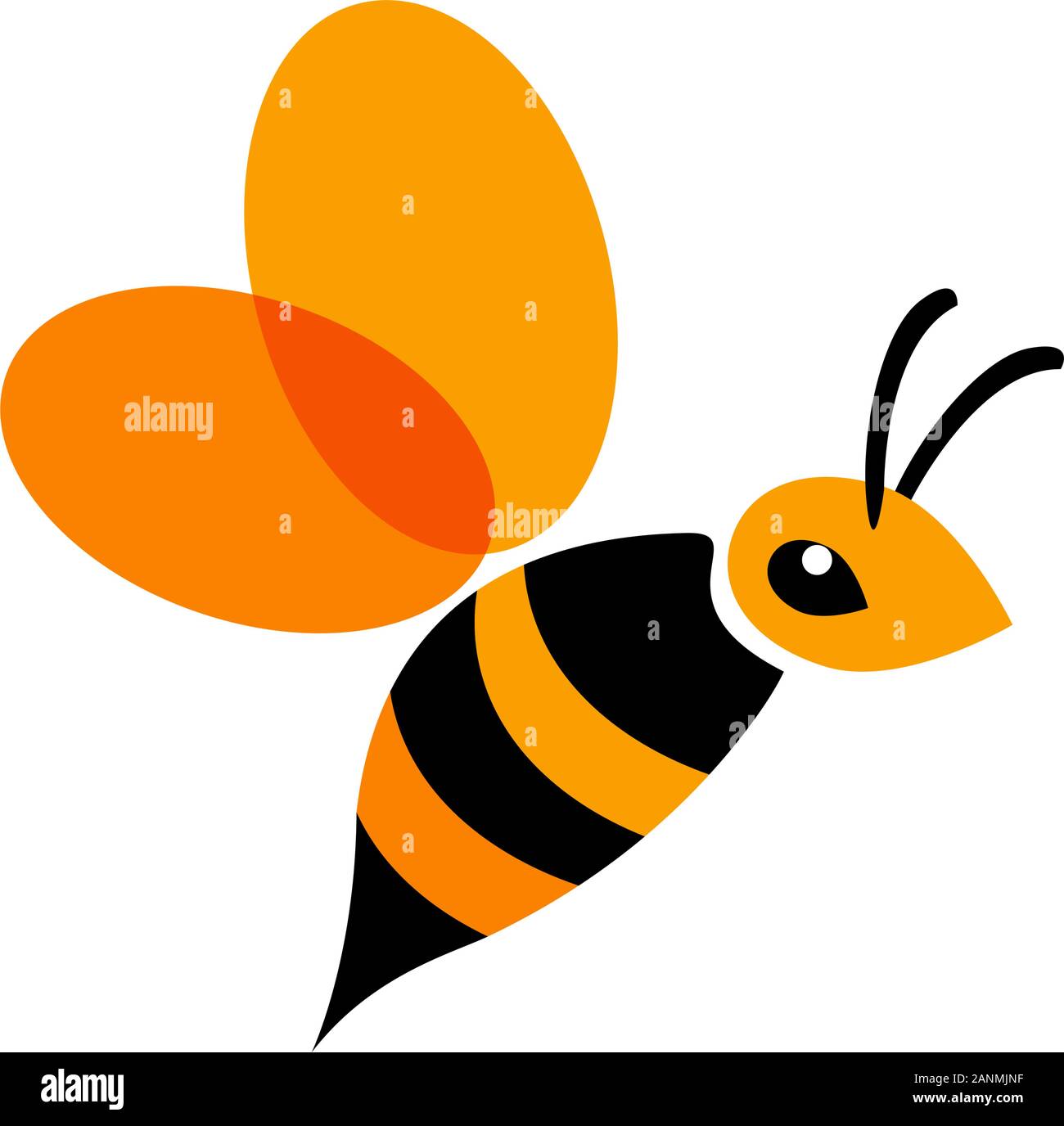 Vector sign bee Stock Vector Image & Art - Alamy