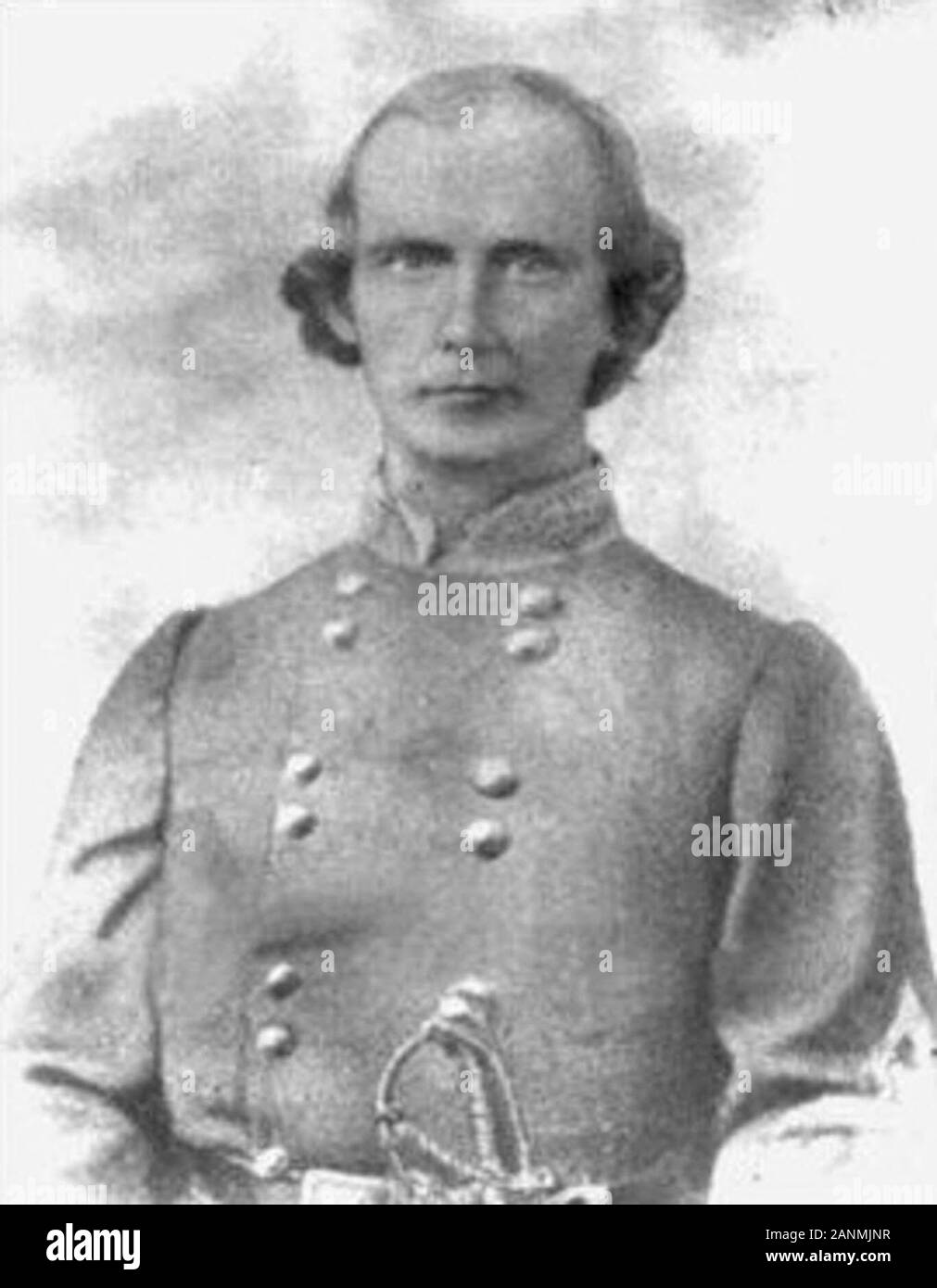 Hamilton P. Bee, Confederate General Stock Photo - Alamy