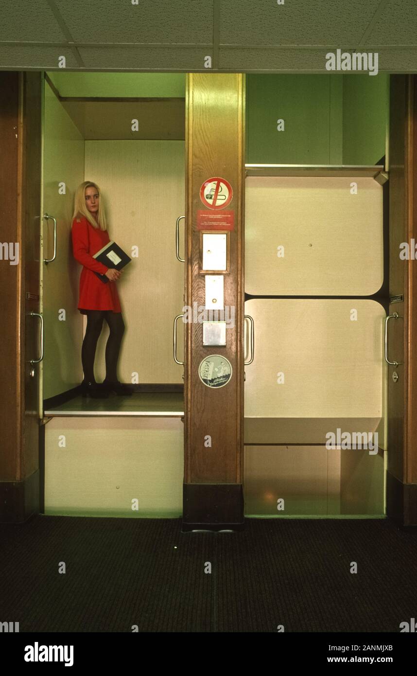 Paternoster lift hi-res stock photography and images - Alamy