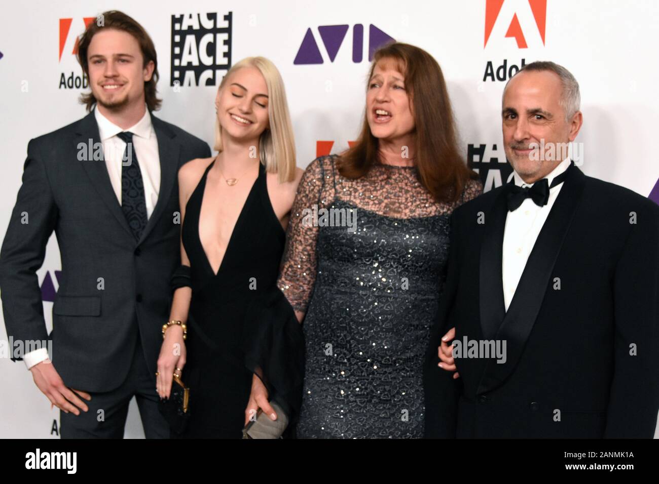 Beverly Hills, California, USA 17th January 2020 Editor Billy Fox and ...