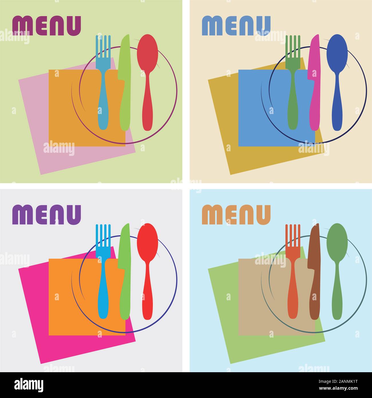 Vector menu cover Stock Vector Image & Art - Alamy