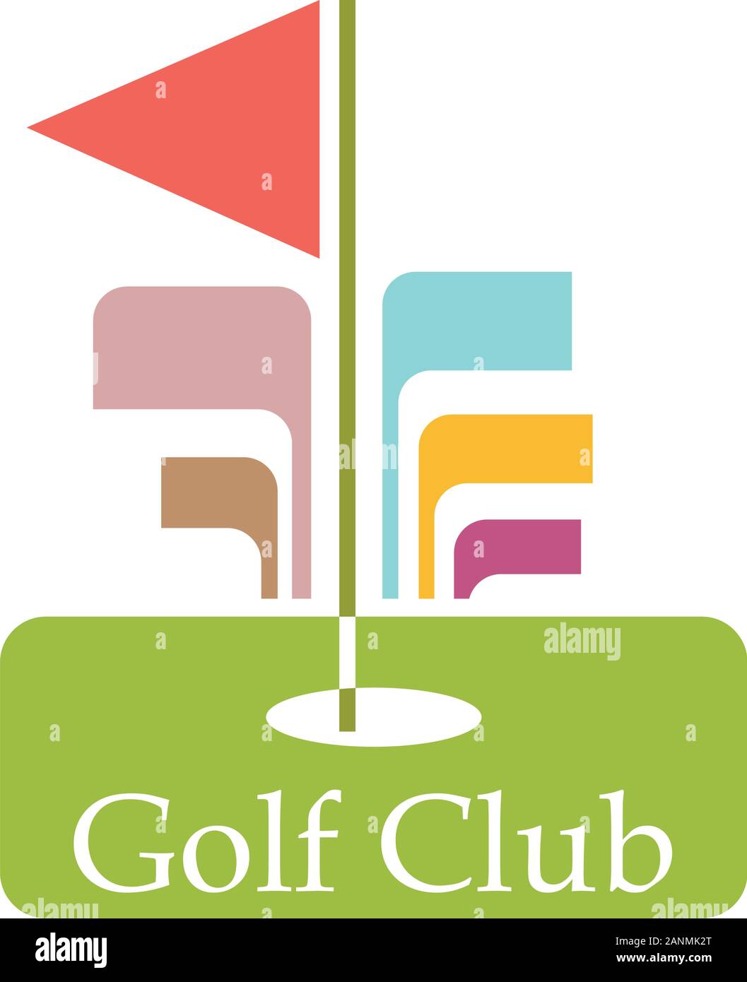 Golf club insignia hi-res stock photography and images - Alamy