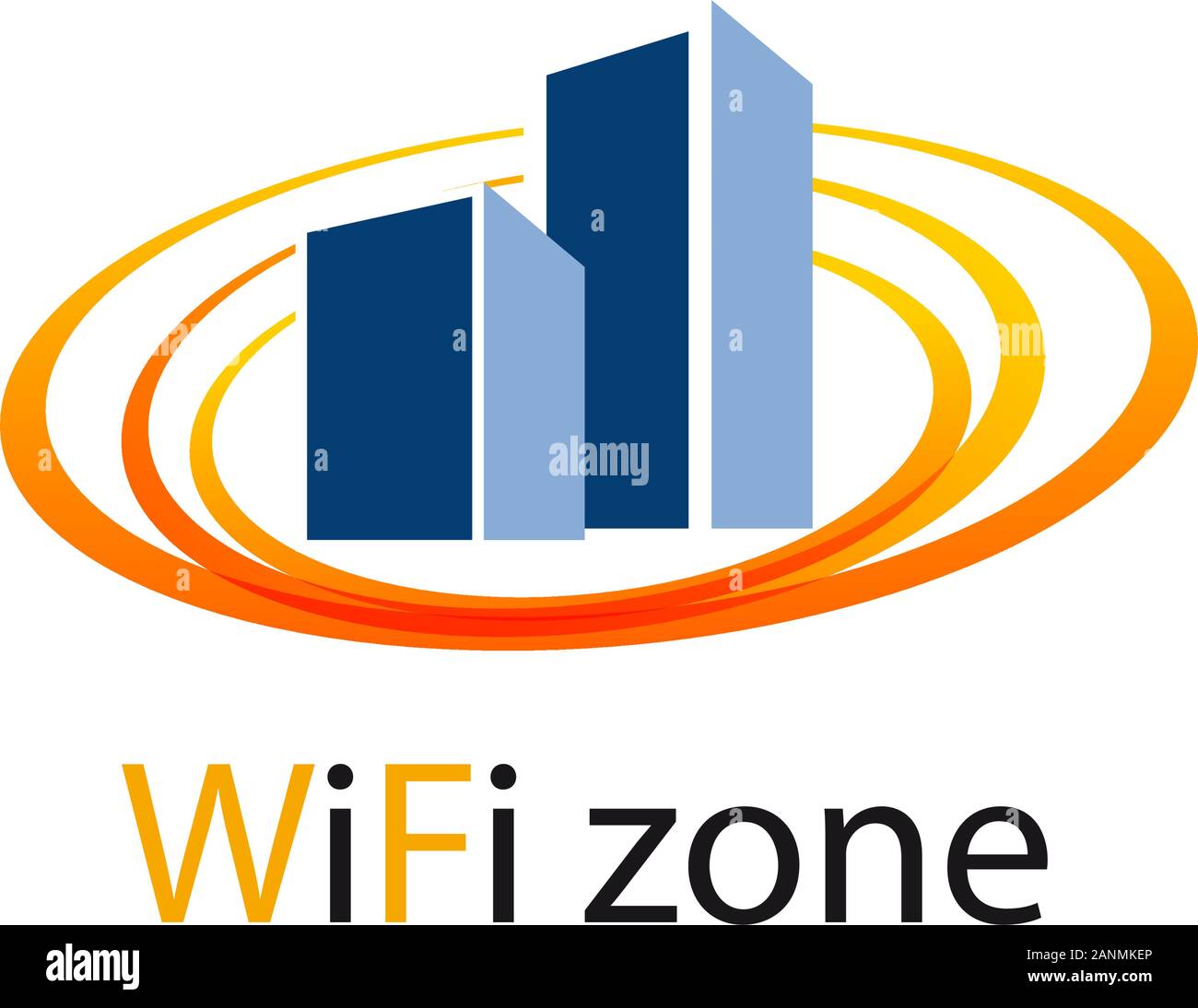 Vector sign WiFi Zone in the city Stock Vector Image & Art - Alamy