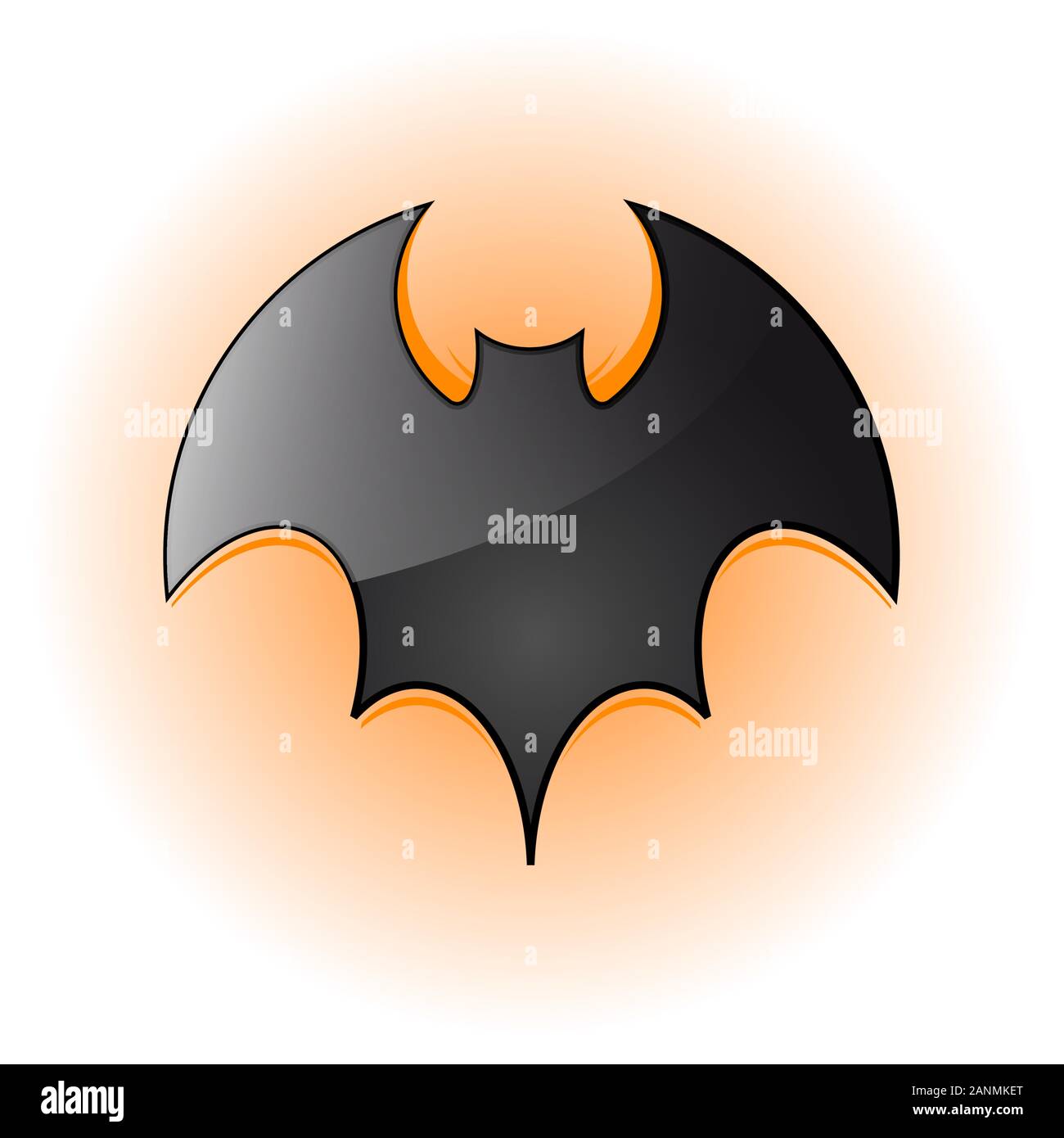 Vector sign Bat company, Halloween Stock Vector Image & Art - Alamy